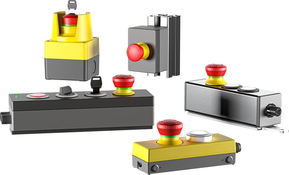 Notausschalter & Not-Halt Taster