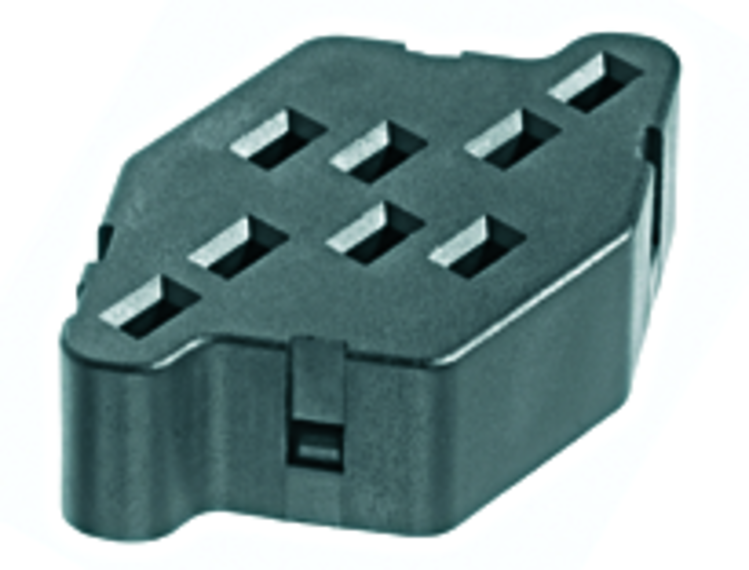 CAP6 | Plug-in socket with 6 contacts