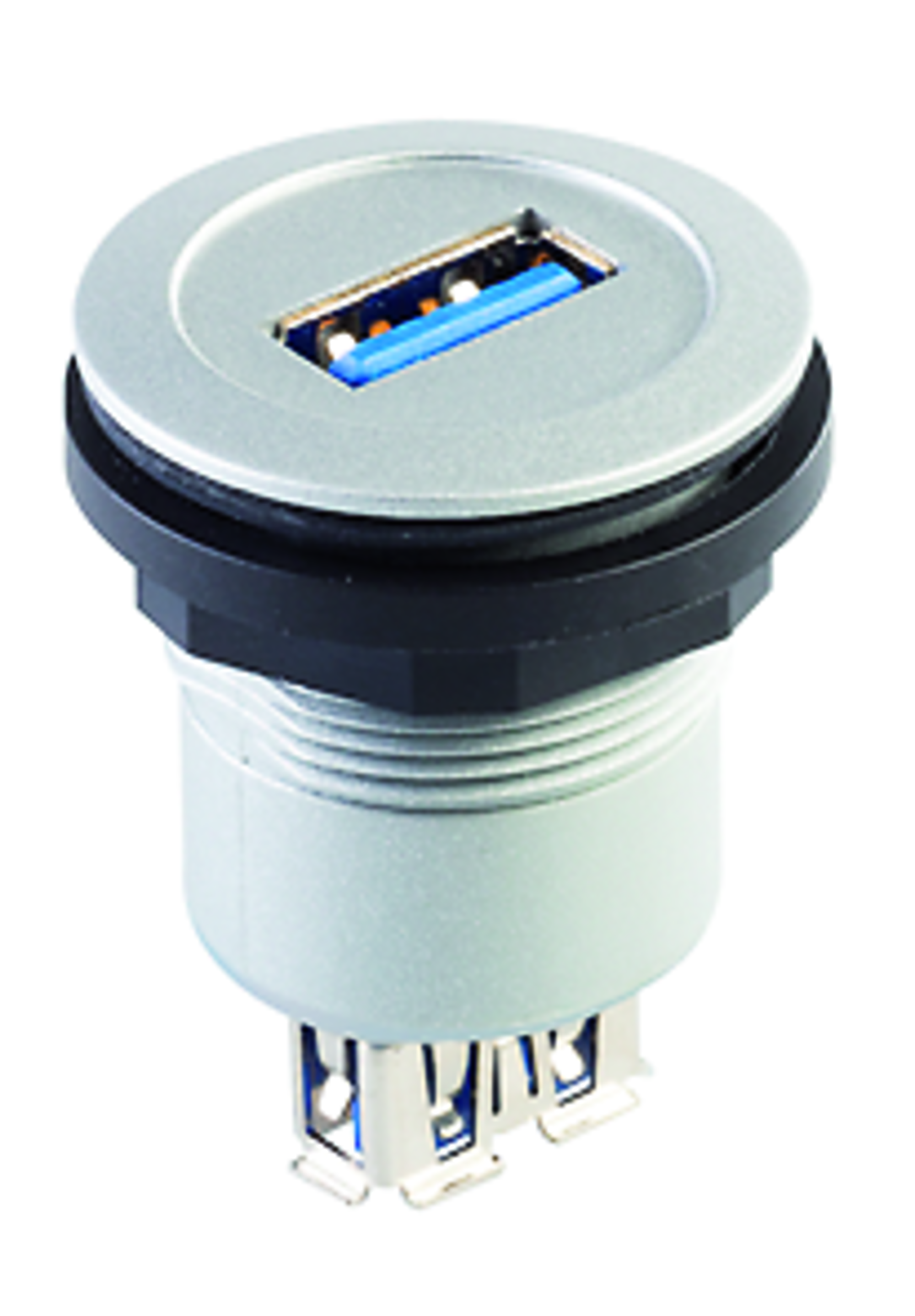 RRJ_USB3_AA | panel jack | USB 3.0 socket type A / 9-pin | IP65