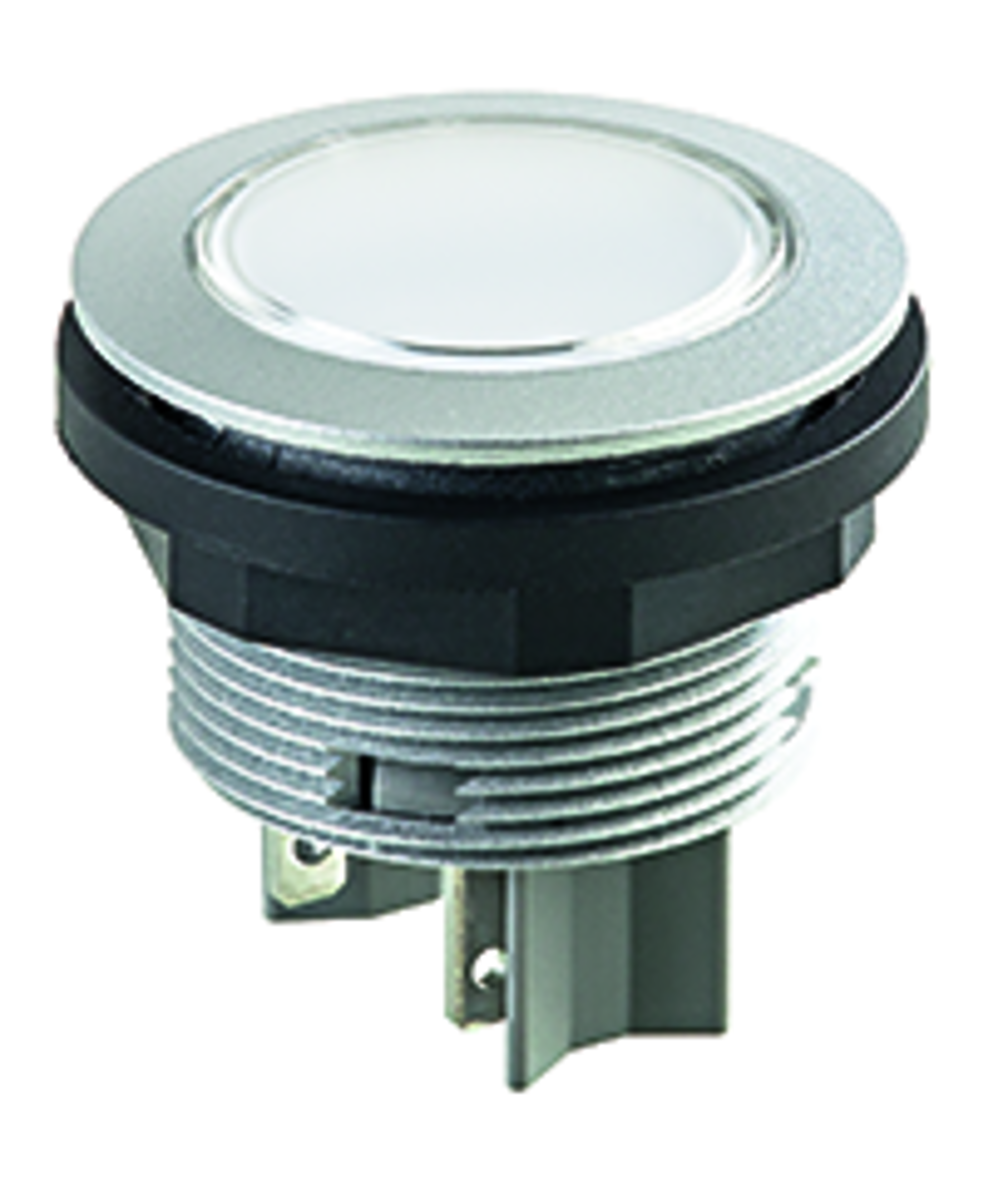 STI | push-button round | installation depth 23.5 mm | flat plug ...