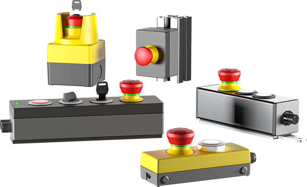 Notausschalter & Not-Halt Taster