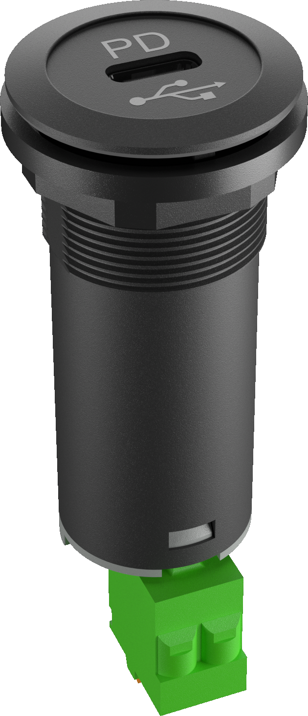 RRJSW_USB_C_PD | Charging socket | Power Delivery | USB-C | IP20