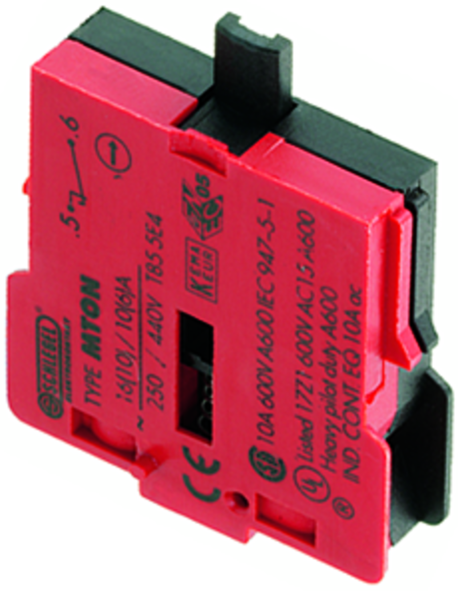 MTON | Modular contact block, momentary