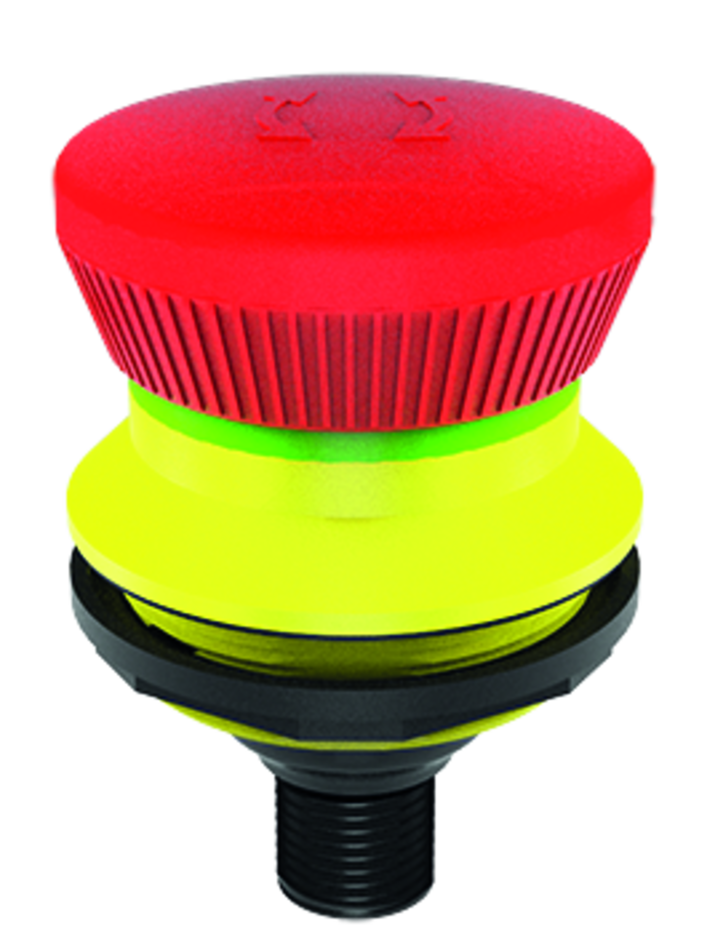 KRVKOO_C001 | Emergency stop switch | 2NC | M12 plug | IP65