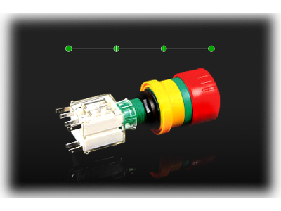 Self-monitoring contact blocks for emergency-stops | Georg Schlegel