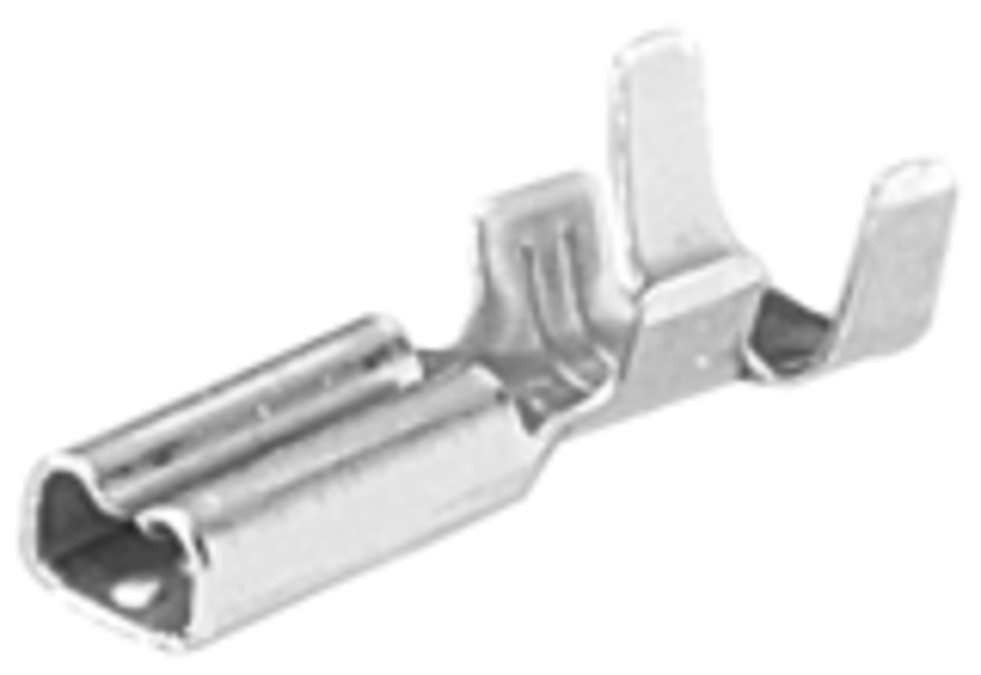 FH2,8 | Faston clamp 2.8 x 0.8 mm with snap-in pin