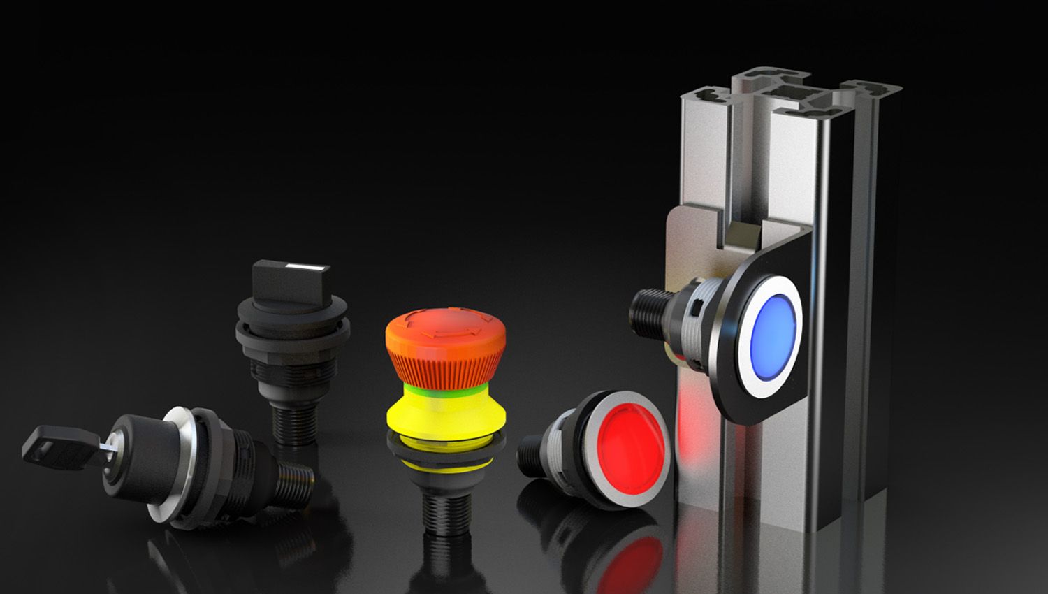 Emergency-stops & emergency switch-off buttons | Georg Schlegel