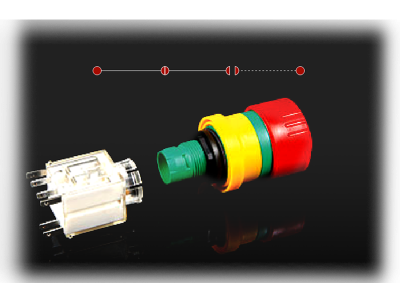 Self-monitoring contact blocks for emergency-stops | Georg Schlegel